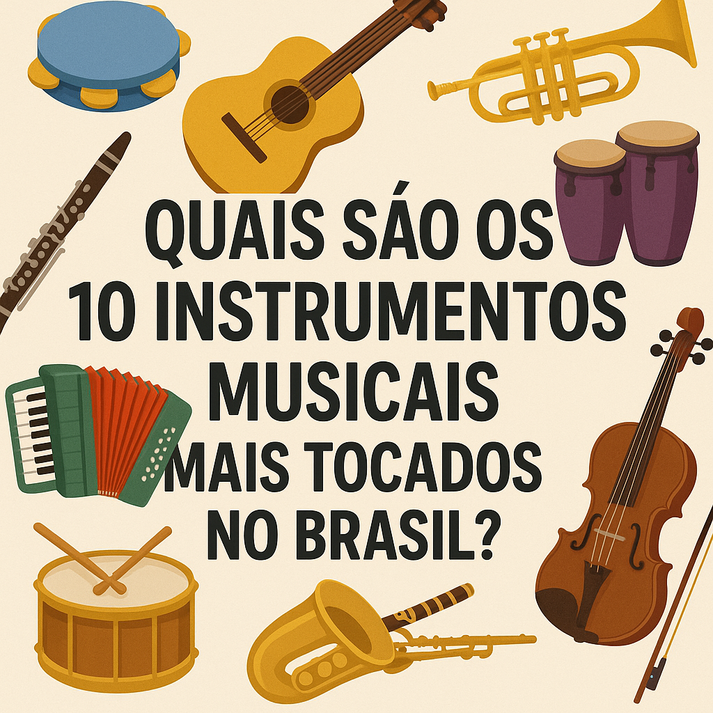 Segredos Revelados: Os 10 Instrumentos Musicais Que Todo Artista ...