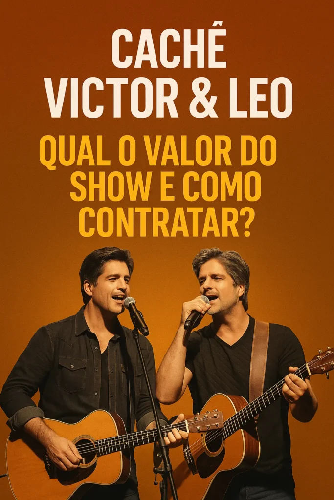 Cachê Victor & Leo: Qual o Valor do Show e Como Contratar? – SHOW BAND